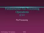 PPT - Chapter 11 C File Processing PowerPoint Presentation, free ...