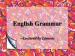 PPT - English Grammar (The Matrix) PowerPoint Presentation, free ...