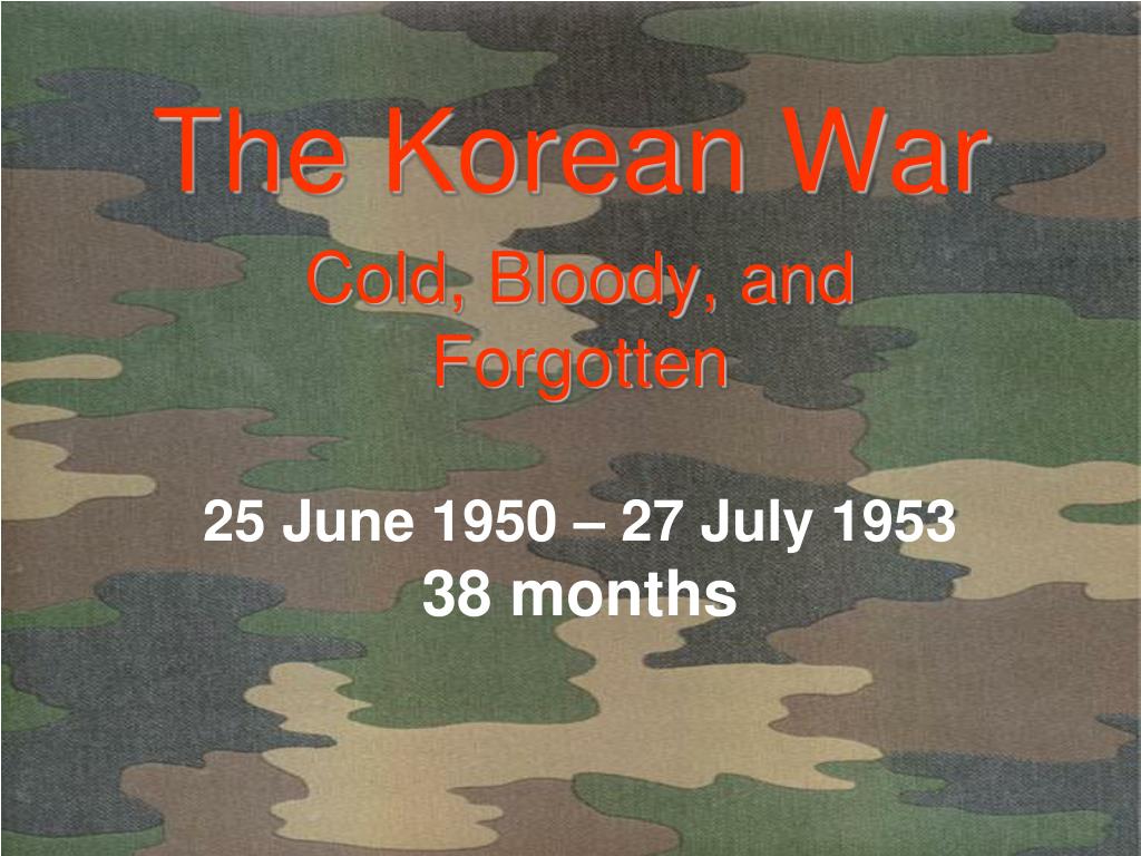 PPT - The Korean War PowerPoint Presentation, free download - ID:4812422
