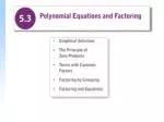 PPT - Solving Polynomial Equations PowerPoint Presentation, free download - ID:9178791