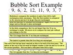 PPT - Bubble Sort Example PowerPoint Presentation, free download - ID ...