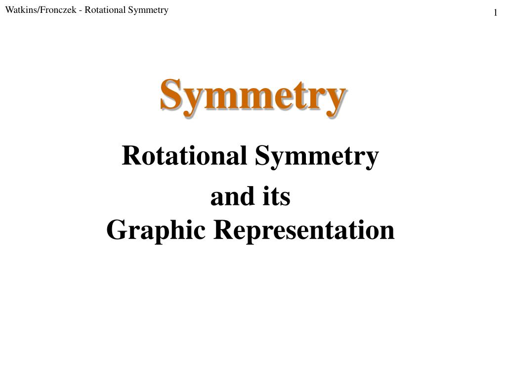 PPT - Symmetry PowerPoint Presentation, free download - ID:4818034