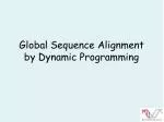 PPT - Part I : SEQUENCE COMPARISON PowerPoint Presentation, free ...