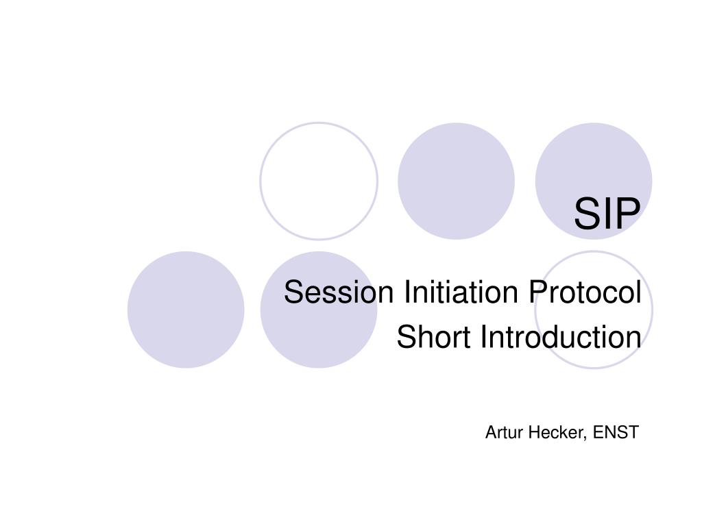 PPT - SIP PowerPoint Presentation, free download - ID:4821797