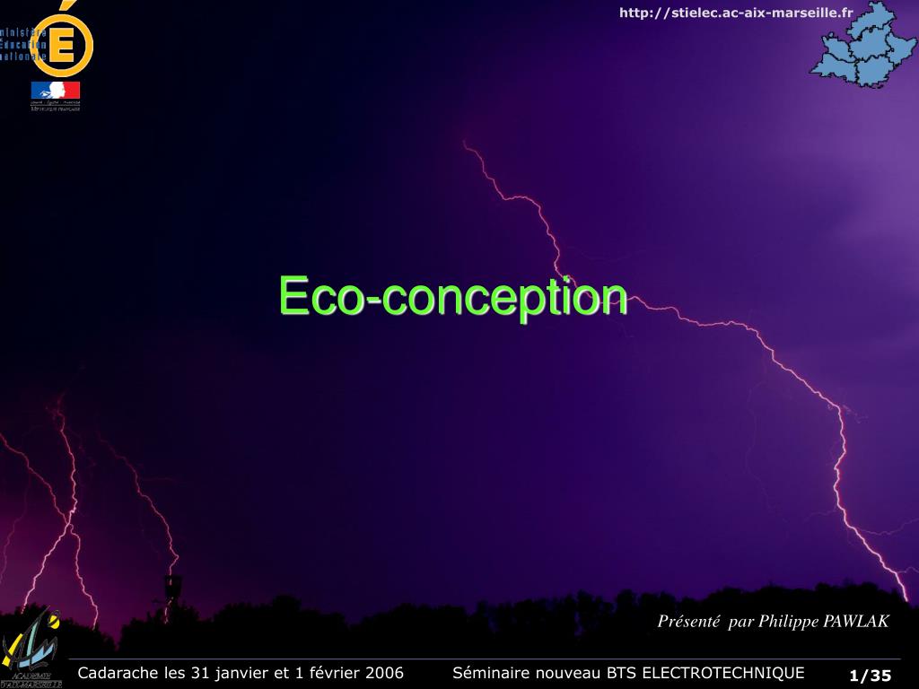 PPT - Eco-conception PowerPoint Presentation, free download - ID:4822562