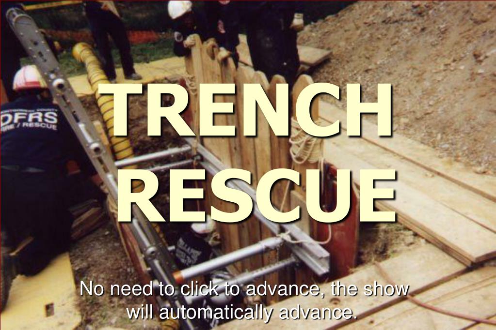 PPT - TRENCH RESCUE PowerPoint Presentation, free download - ID:4822897
