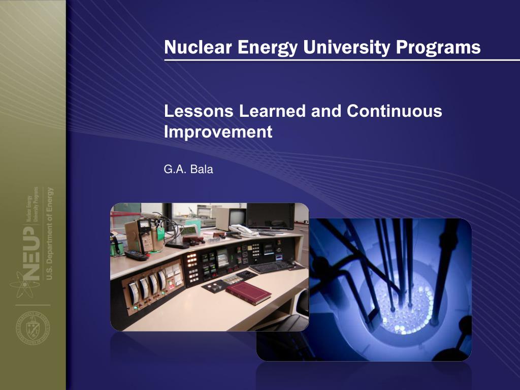 PPT - Nuclear Energy University Programs PowerPoint Presentation, free ...