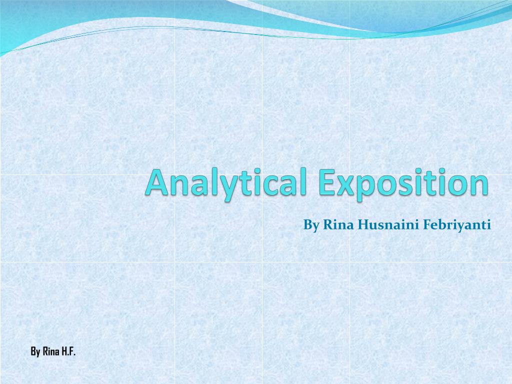 PPT - Analytical Exposition PowerPoint Presentation, free download - ID ...