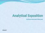 PPT - Analytical Exposition PowerPoint Presentation, free download - ID ...