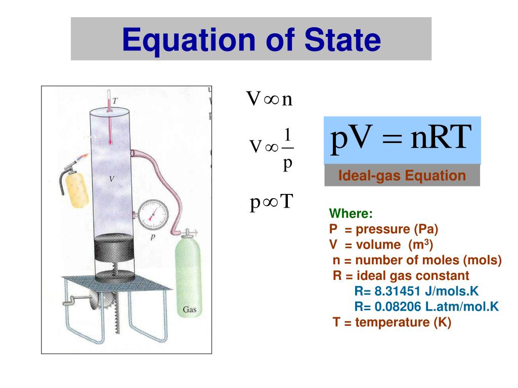 PPT - Equation of State PowerPoint Presentation, free download - ID:4827899