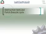 PPT - Fetch-Execute cycle PowerPoint Presentation, free download - ID:5054216