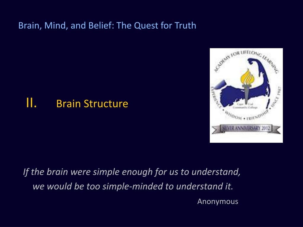 PPT - II. Brain Structure PowerPoint Presentation, free download - ID ...