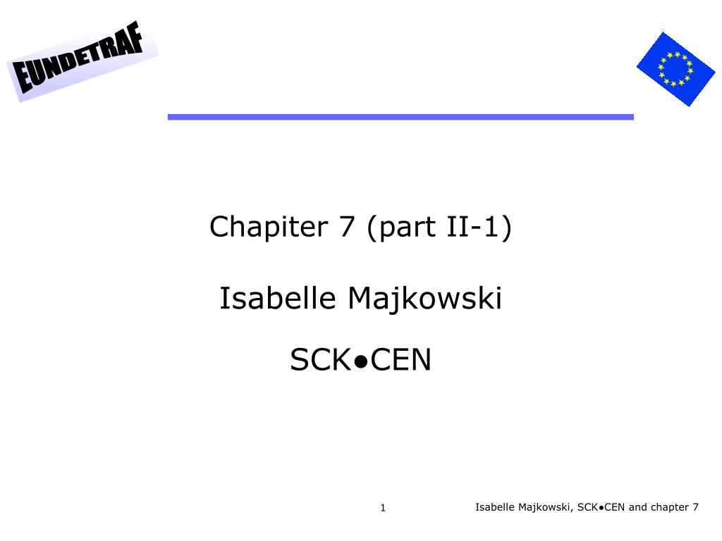 PPT - Clearance Measurements in Radiation Protection: Methodologies and ...