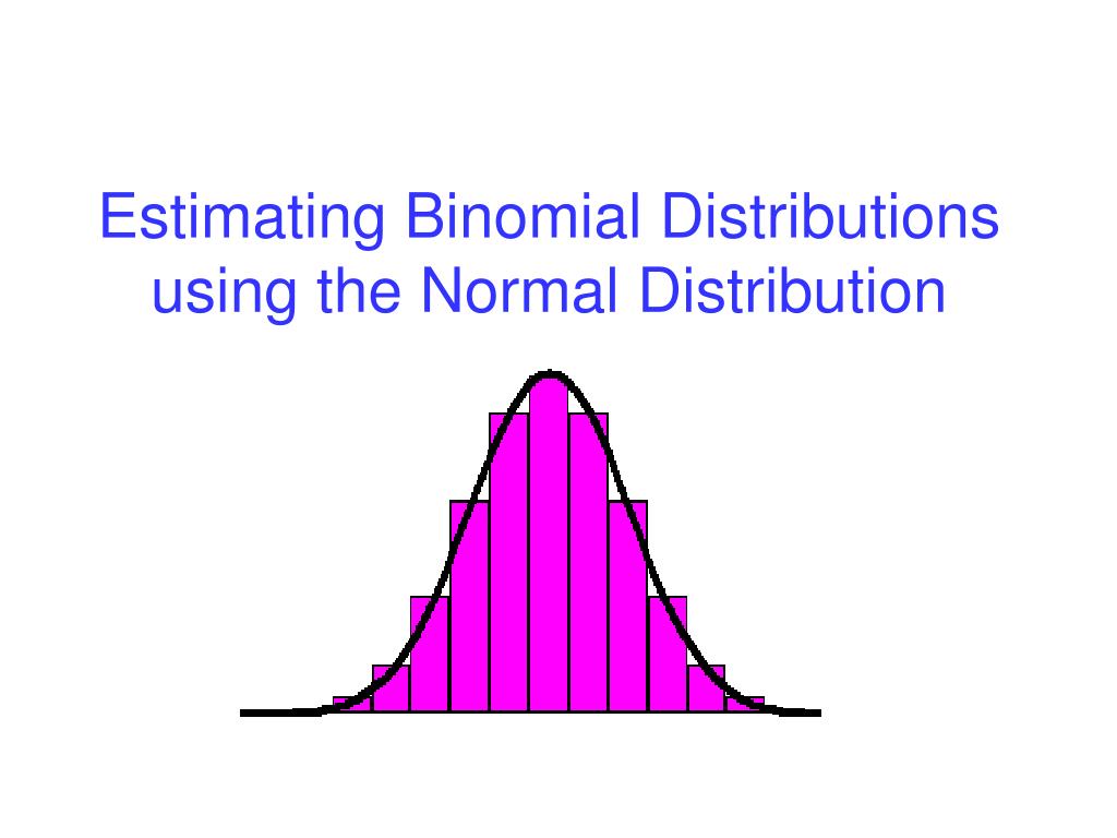PPT - Estimating Binomial Distributions Using Normal Approximation in ...