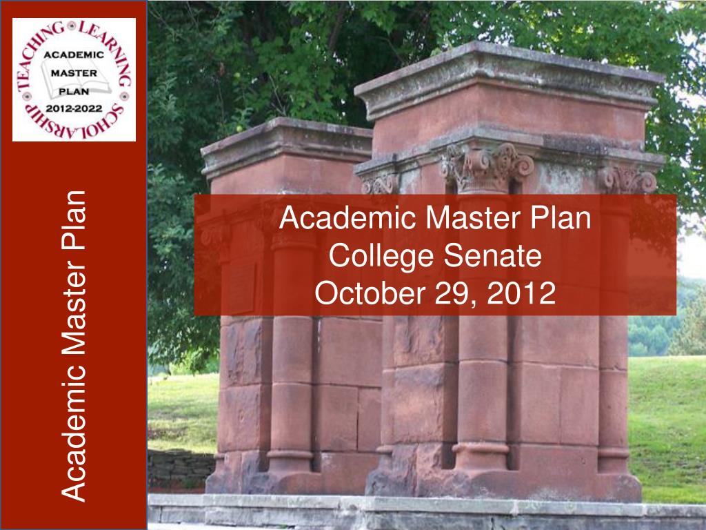 PPT - Academic Master Plan PowerPoint Presentation, free download - ID ...