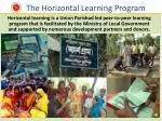PPT - The Horizontal Learning Program PowerPoint Presentation, free ...
