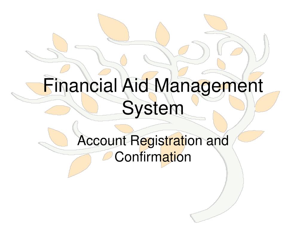 PPT - Financial Aid Management System PowerPoint Presentation, free ...