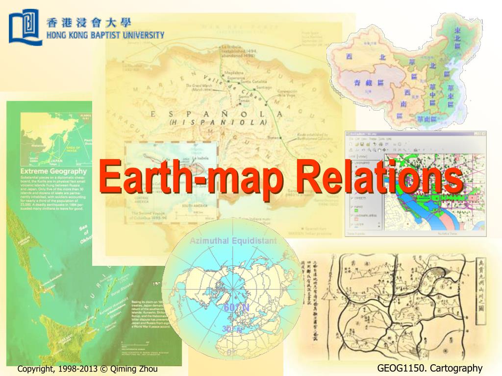 PPT - Earth-map Relations PowerPoint Presentation, free download - ID ...