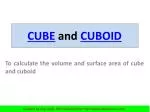 PPT - Cubes and Cube roots PowerPoint Presentation, free download - ID ...