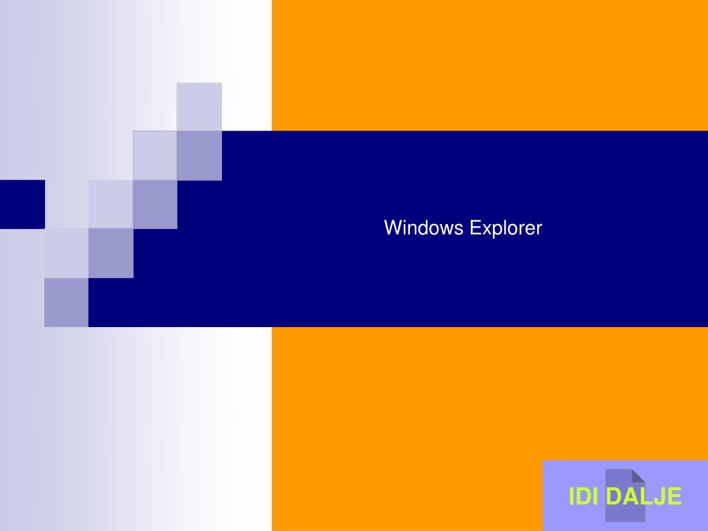 PPT - Windows Explorer PowerPoint Presentation, free download - ID:4842180