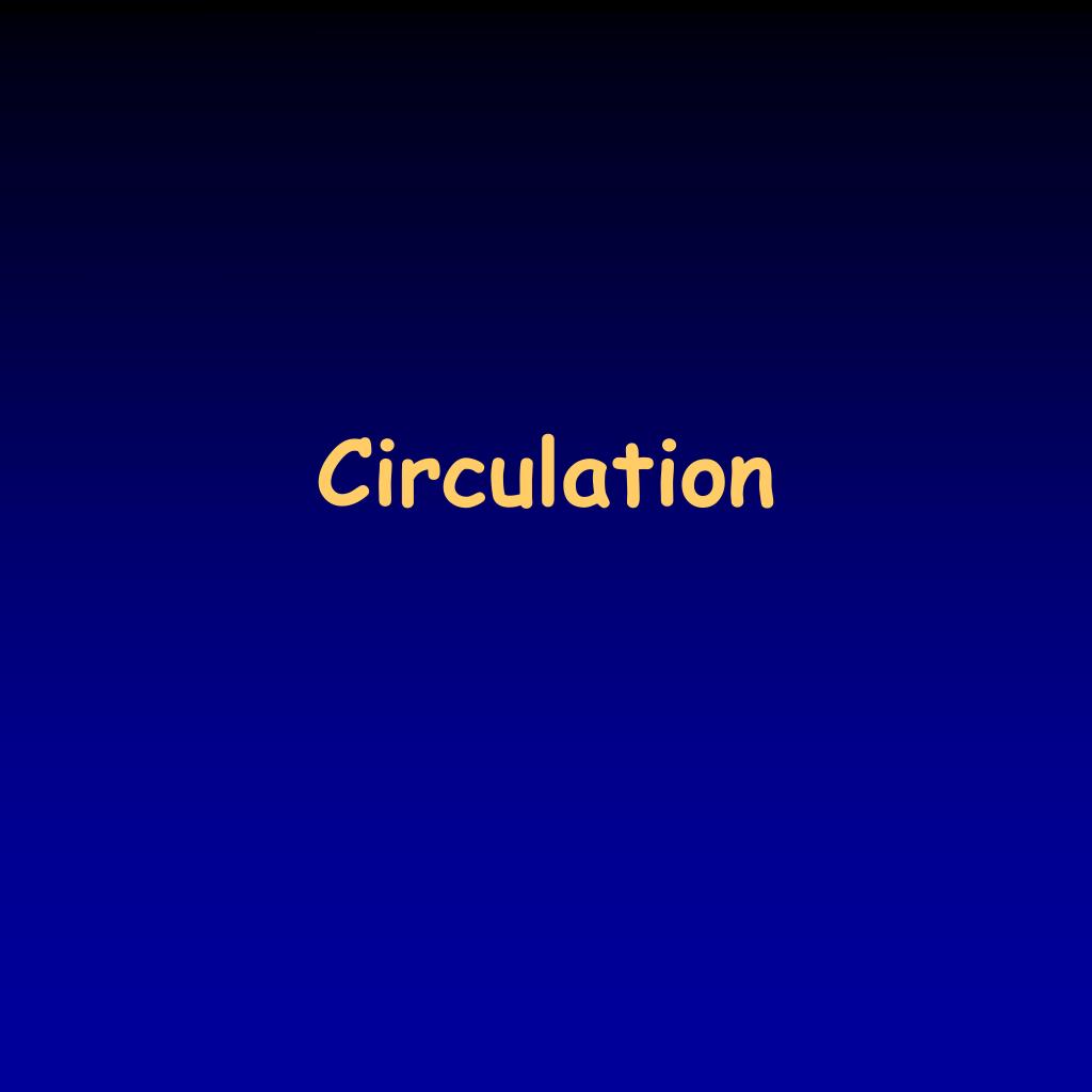 PPT - Circulation PowerPoint Presentation, free download - ID:4844645