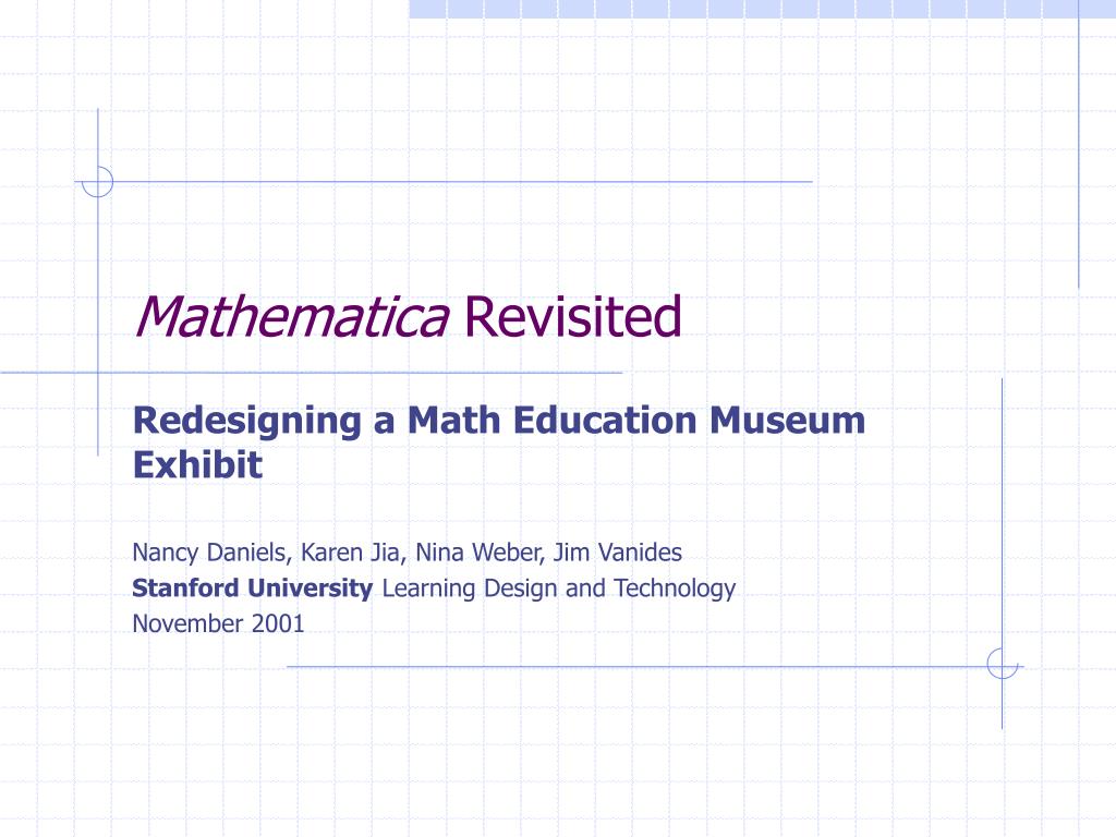 PPT - Mathematica Revisited PowerPoint Presentation, free download - ID ...