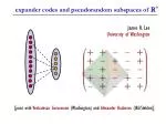 PPT - Graph Codes and Expander Graphs PowerPoint Presentation, free ...