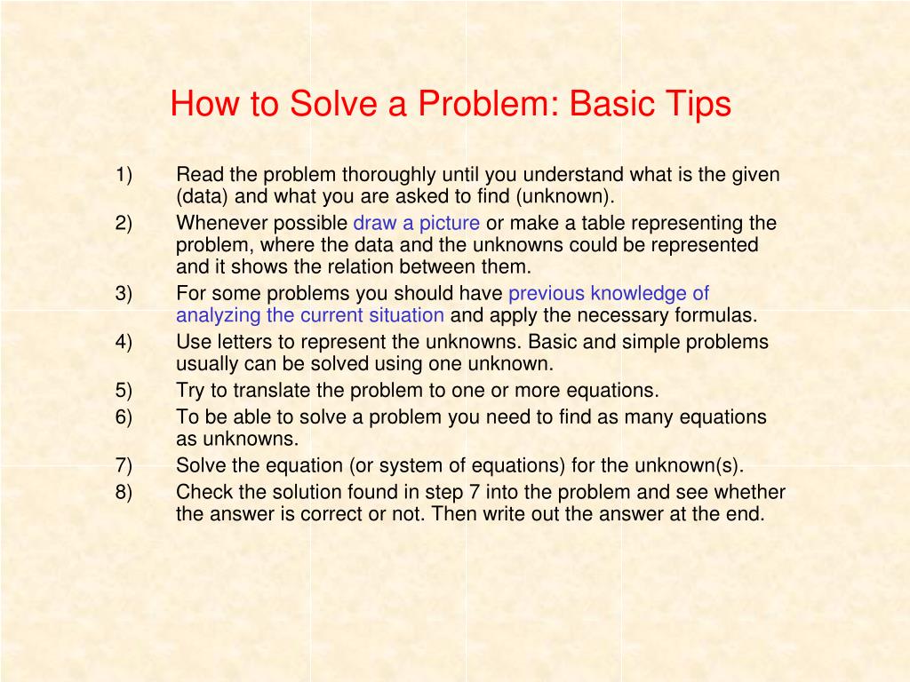 PPT - Problem-Solving Techniques Illustrated | Learn with Examples ...