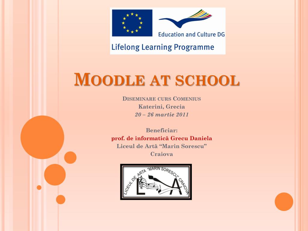PPT - Moodle at school PowerPoint Presentation, free download - ID:4857363