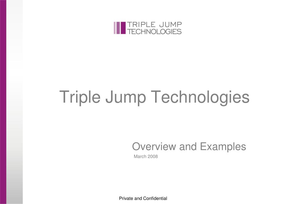 PPT - Triple Jump Technologies PowerPoint Presentation, free download ...