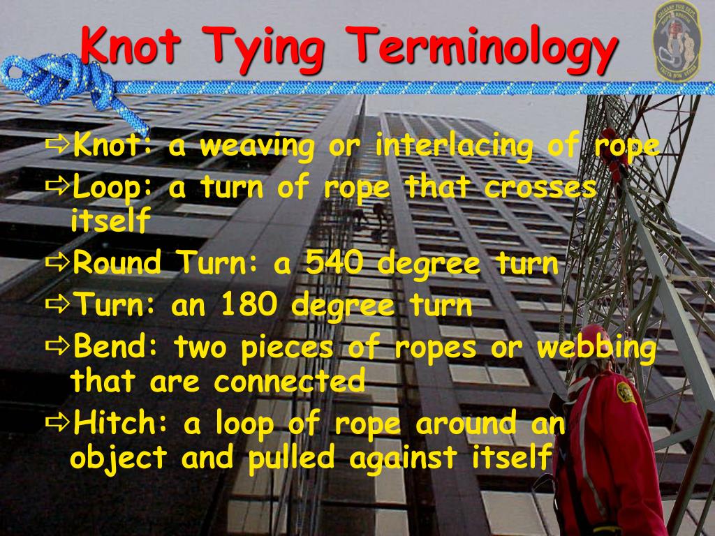 PPT - Knot Tying Terminology PowerPoint Presentation, free download ...