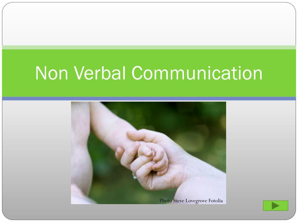 PPT - Non Verbal Communication PowerPoint Presentation, free download ...