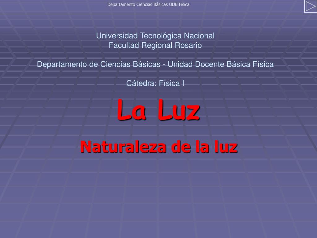 PPT - La Luz PowerPoint Presentation, free download - ID:4869766