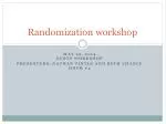 PPT - Basics of Randomization PowerPoint Presentation, free download ...