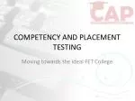 PPT - Computer Competency Testing and Training PowerPoint Presentation ...