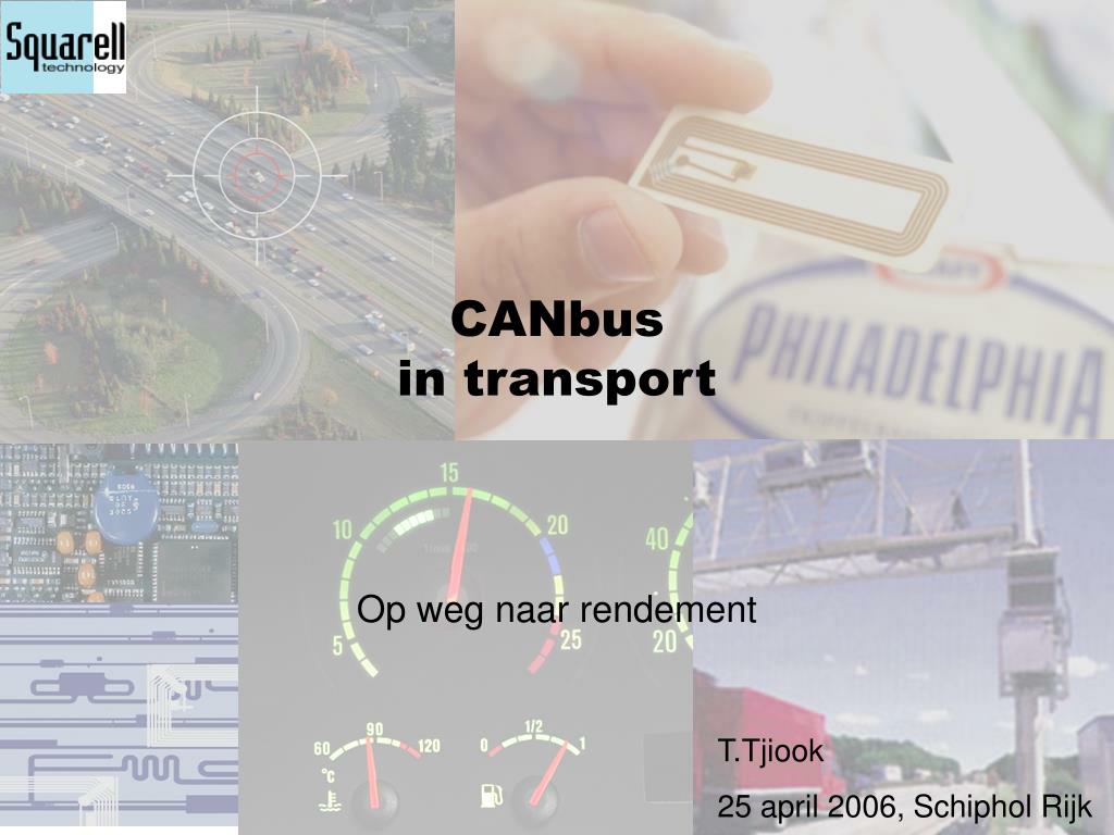PPT - CANbus in transport PowerPoint Presentation, free download - ID ...