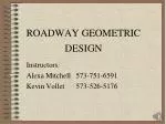 PPT - GEOMETRIC DESIGN OF HIGHWAYS PowerPoint Presentation, free ...