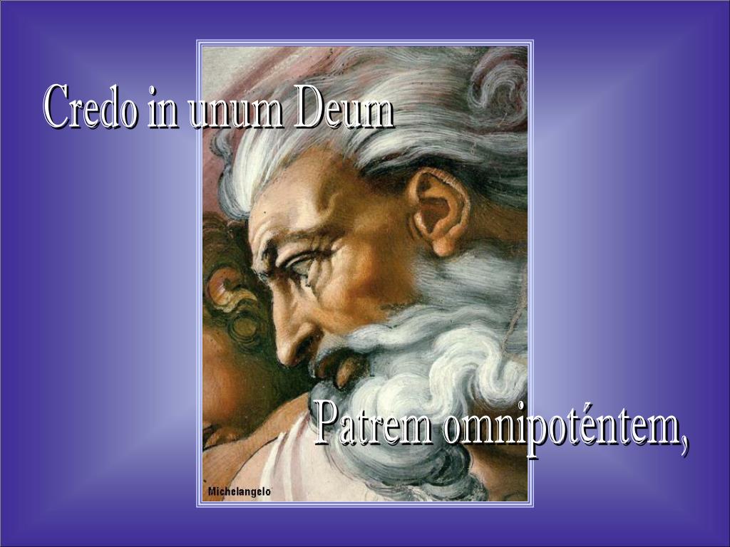 PPT - Credo in unum Deum PowerPoint Presentation, free download - ID ...