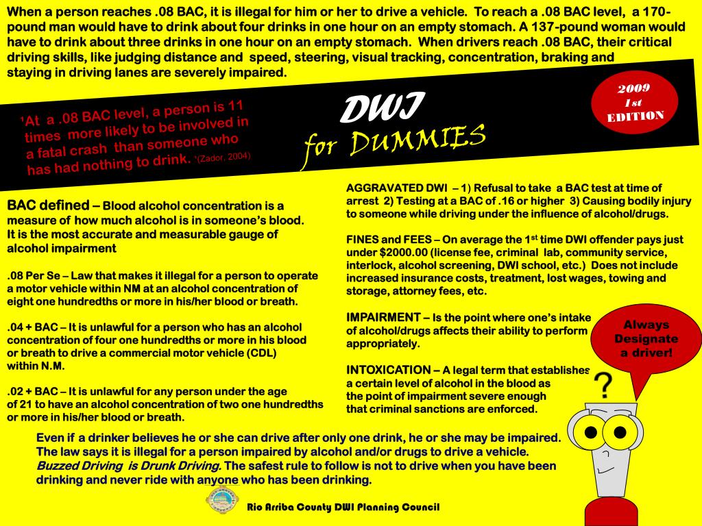 PPT - DWI for DUMMIES PowerPoint Presentation, free download - ID:4876588