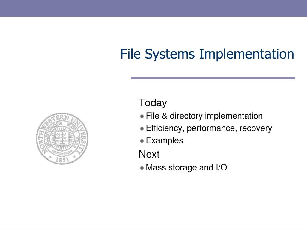 PPT - File Systems Implementation PowerPoint Presentation, free ...