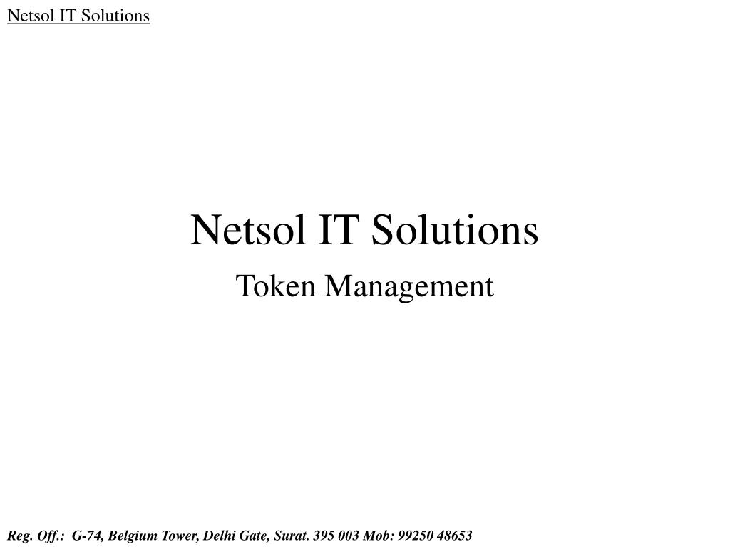 PPT - Netsol IT Solutions PowerPoint Presentation, free download - ID ...