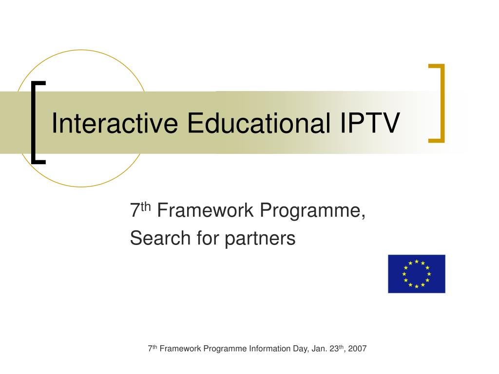 PPT - Interactive Educational IPTV PowerPoint Presentation, free ...