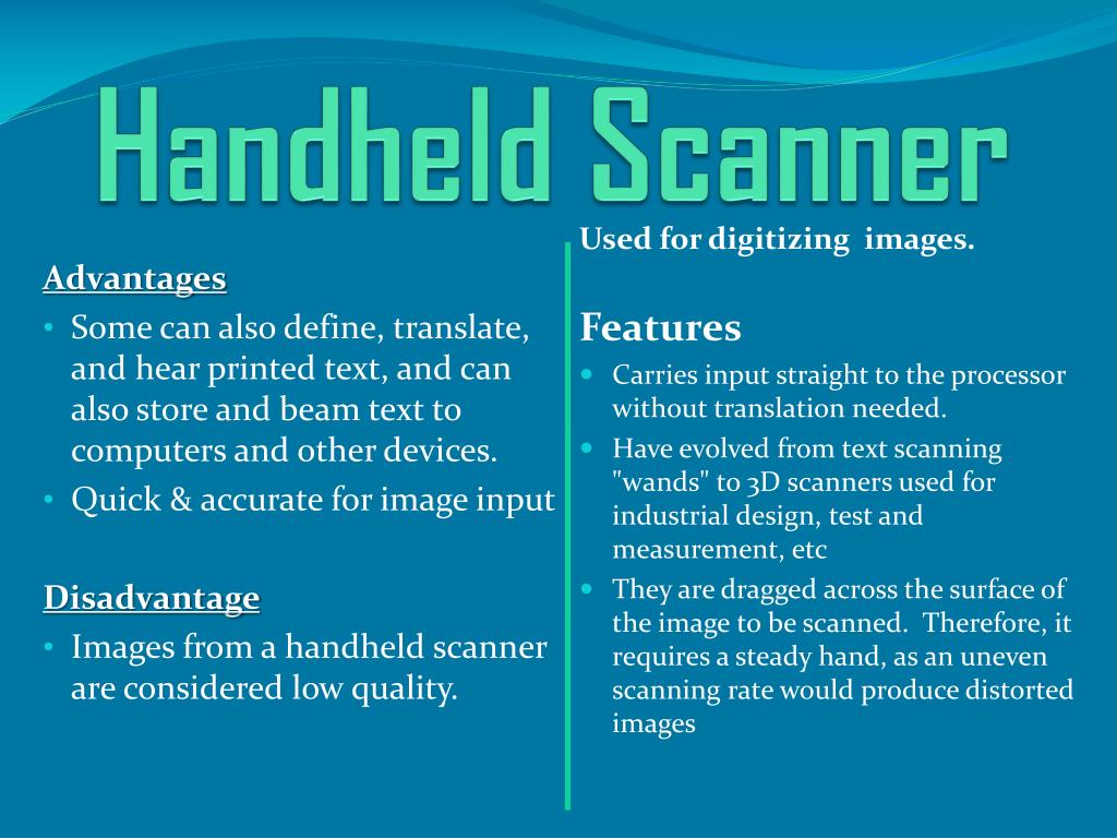 PPT - Handheld Scanner PowerPoint Presentation, free download - ID:4886102