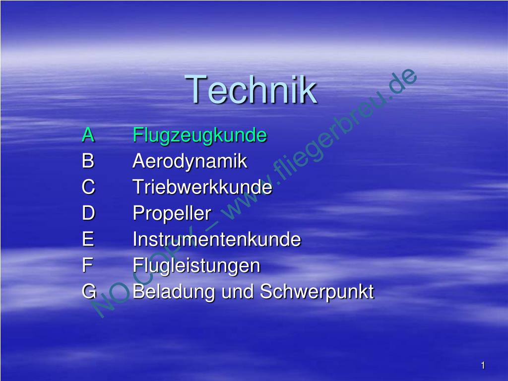 PPT - Technik PowerPoint Presentation, free download - ID:4891062