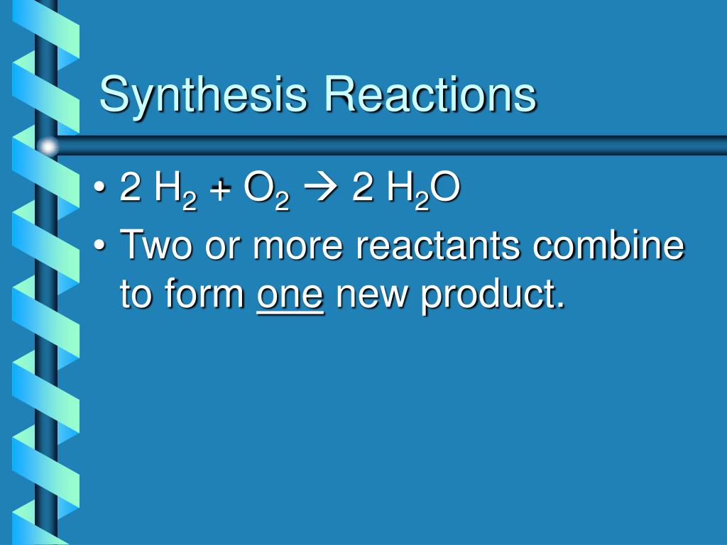 PPT - Synthesis Reactions PowerPoint Presentation, free download - ID ...