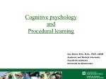 PPT - Psychology : Cognitive Learning Theories PowerPoint Presentation ...