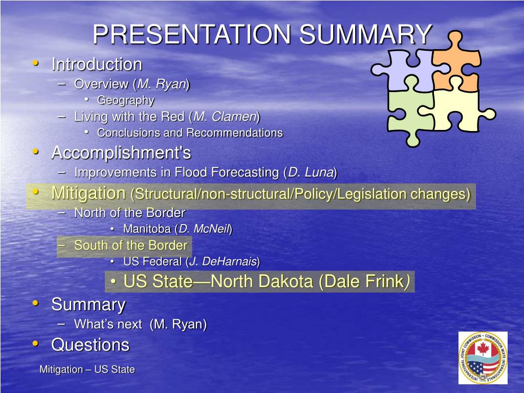 PPT - PRESENTATION SUMMARY PowerPoint Presentation, free download - ID ...