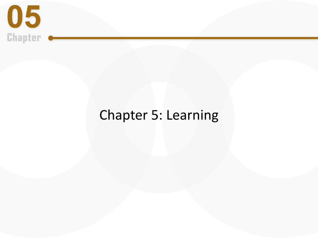 PPT - Chapter 5: Learning PowerPoint Presentation, free download - ID ...