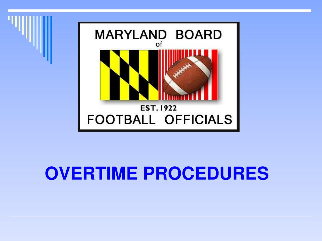PPT - OVERTIME PROCEDURES PowerPoint Presentation, free download - ID ...