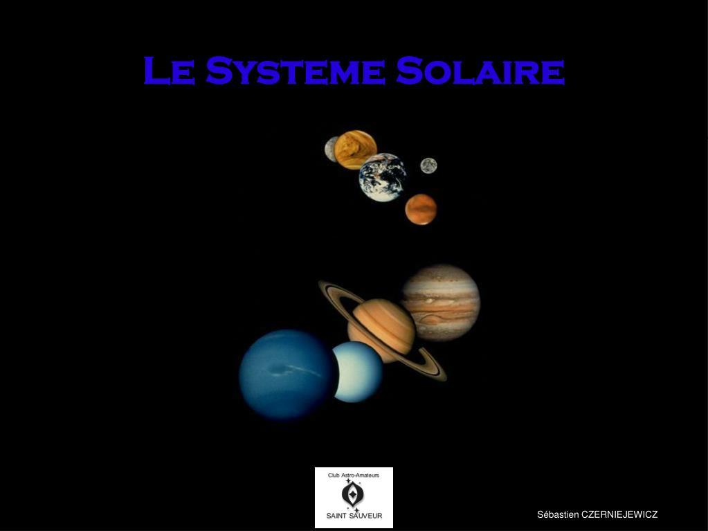 PPT - Le Systeme Solaire PowerPoint Presentation, free download - ID ...